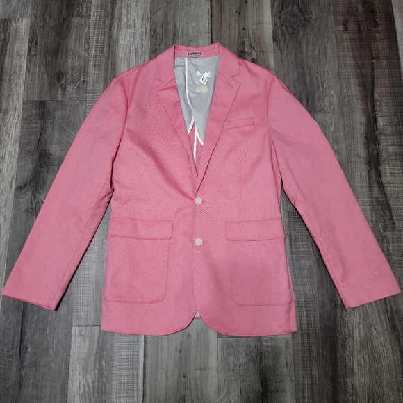 Express | Suits & Blazers | Express Nwt Mens Blazer Pink | Poshmark